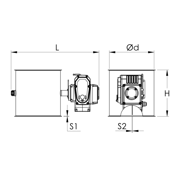 Electric throttle valve - Formula Air