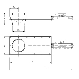 Pneumatic pipe gate - Formula Air